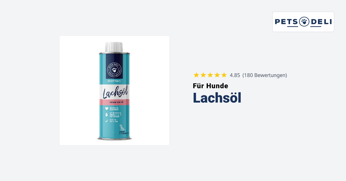 Lachsol Fur Hunde Dosierung